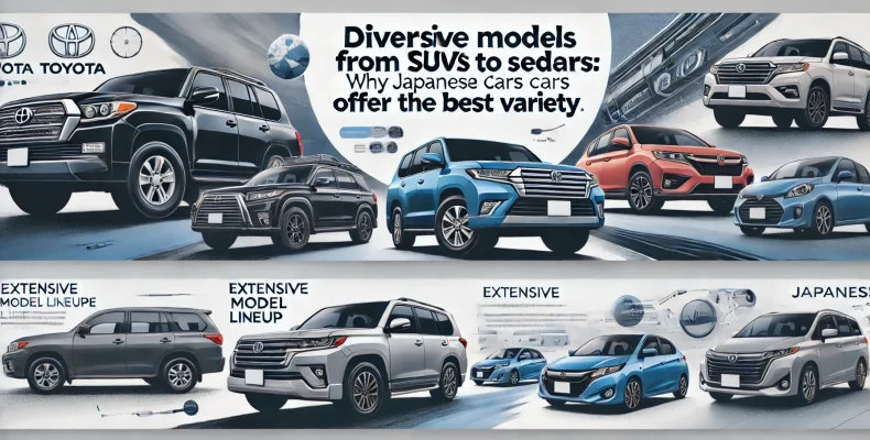 Diverse Models from SUVs to Sedans: Why Japanese Cars Offer