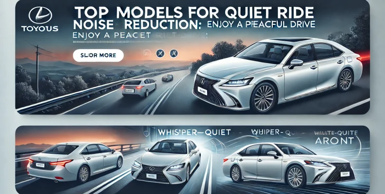 Top Models for Noise Reduction and Quiet Rides: