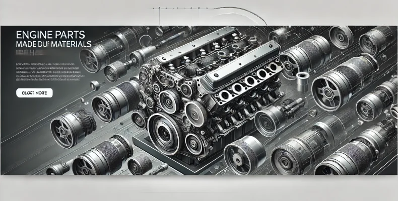 Engine Parts Made with Durable Materials: Enhancing Vehicle