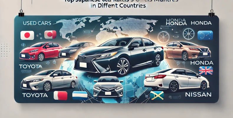 Top Japanese Used Car Models in Different Countries