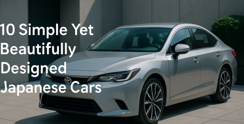 10 Simple Yet Beautifully Designed Japanese Cars EVERYCAR