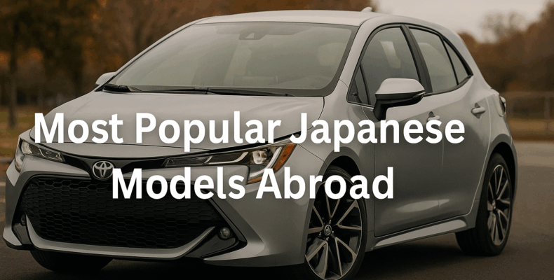 Most Popular Japanese Models Abroad | EVERYCAR REVIEW