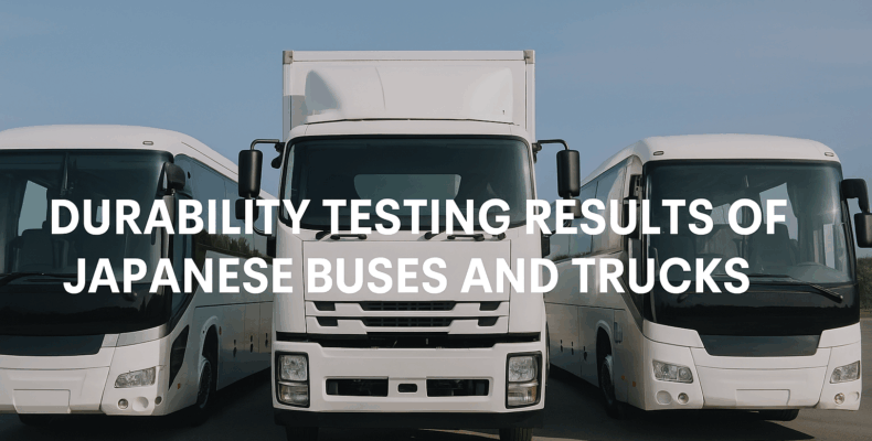 Durability Testing Results of Japanese Buses and Trucks