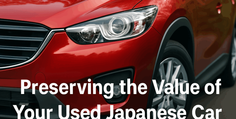 Preserving the Value of Your Used Japanese Car | EVERYCAR