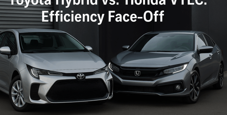 Toyota Hybrid vs. Honda VTEC: Efficiency Face-Off | EVERYCAR