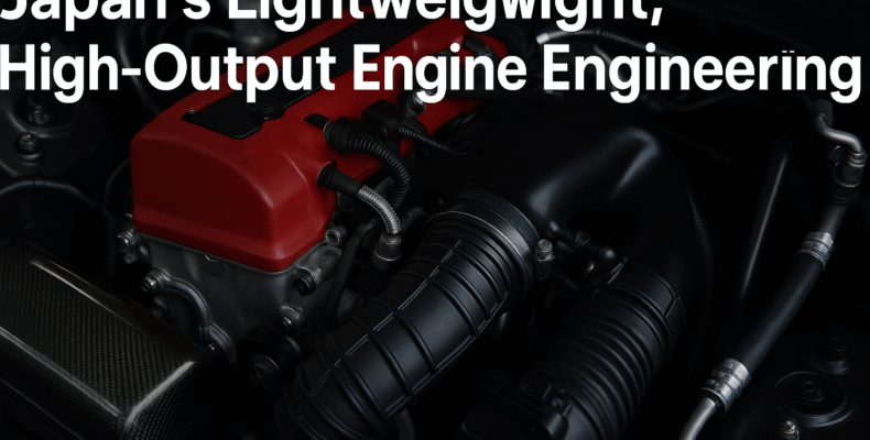 Japan’s Lightweight, High-Output Engine Engineering EVERYCAR