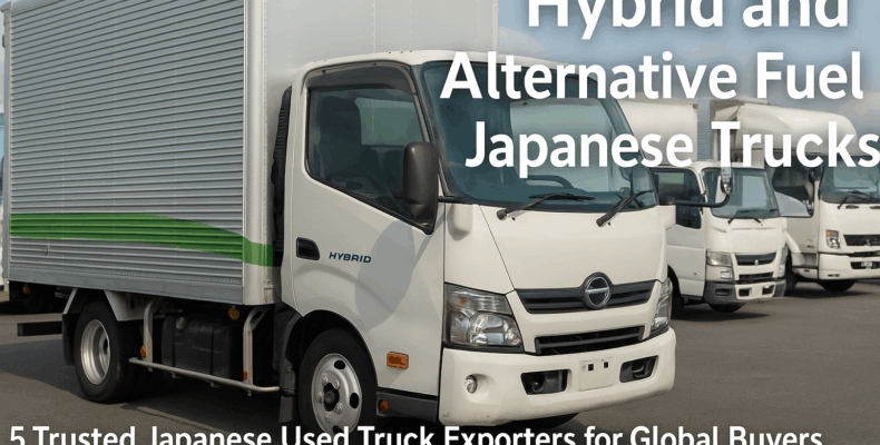 Hybrid and Alternative Fuel Japanese Trucks: A Smarter Way