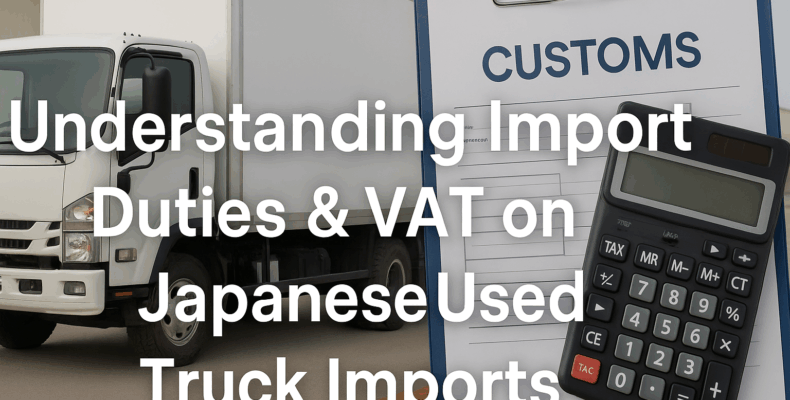 Understanding Import Duties and VAT on Used Truck Imports