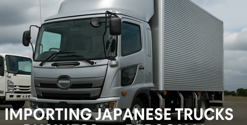 Importing Japanese Trucks Business vs Personal Use Explained