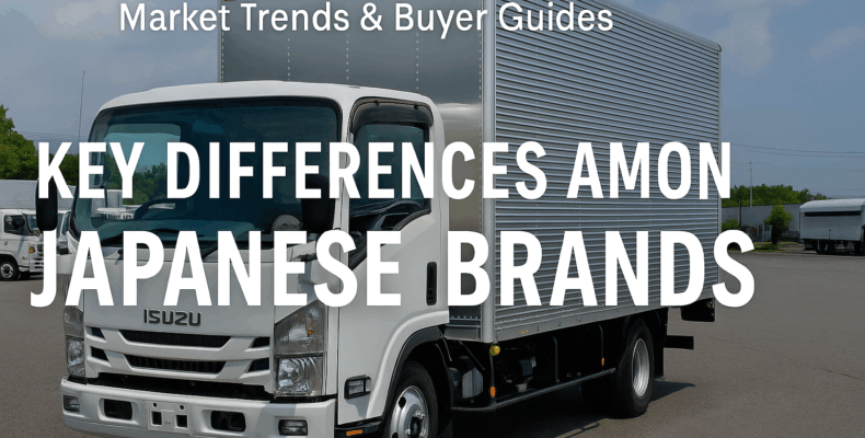 Key Differences Among Leading Japanese Truck BrandsExplained