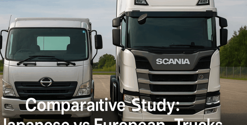 Japanese vs European Trucks: Which Is Better Global Buyers?