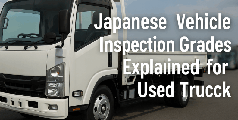 Japanese Vehicle Inspection Grades Explained for Used Truck