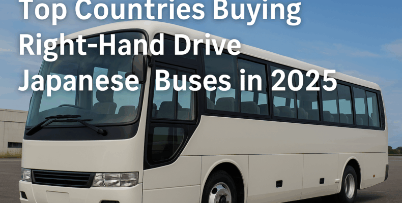 Top Countries Buying Right-Hand Drive Japanese Buses in 2025