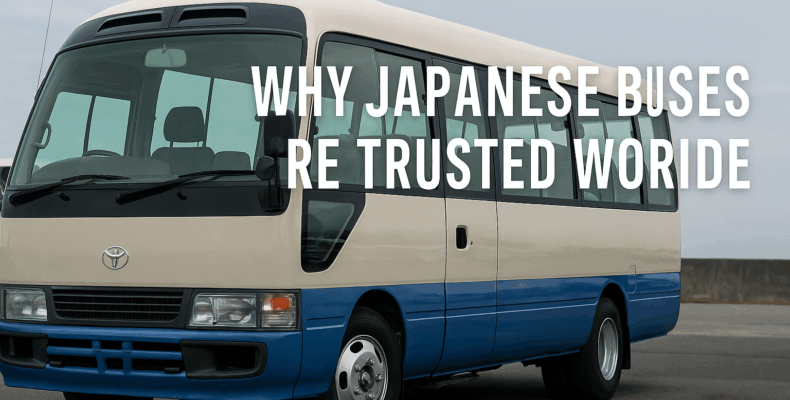 Why Japanese Used Buses Are Trusted Around the World