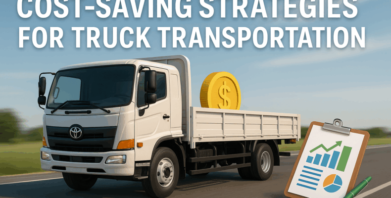 Cost-Saving Strategies for Truck Transportation
