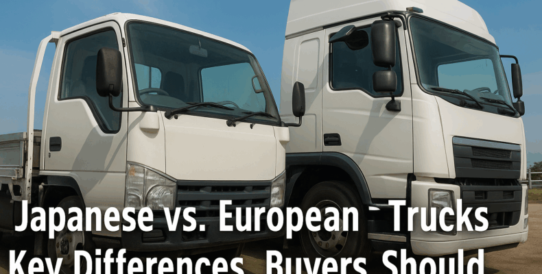 Japanese vs. European Trucks Key Differences Buyer Should