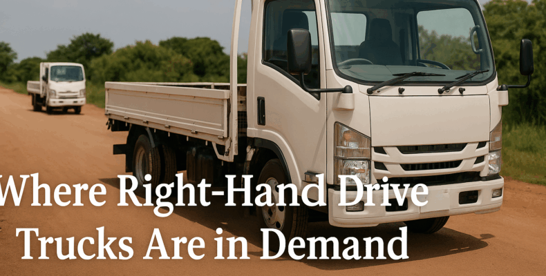Global Markets Where Right-Hand Drive Japanese Trucks Thrive