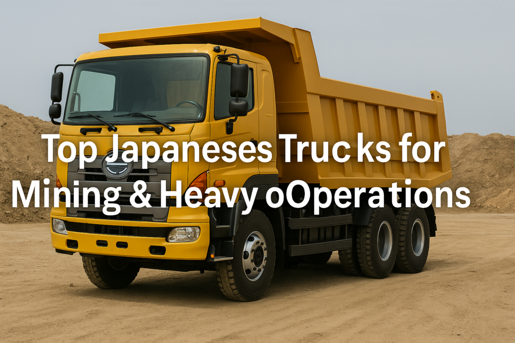 Best Japanese Trucks for Mining and Heavy Operations