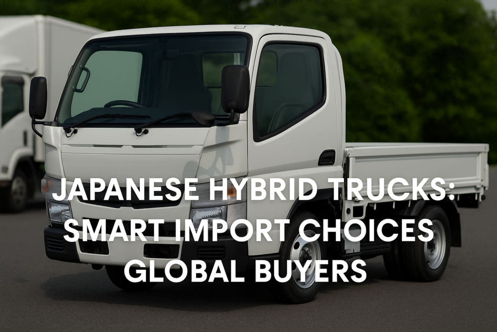 Japanese Hybrid Trucks: Smart Import Choices Global Buyers
