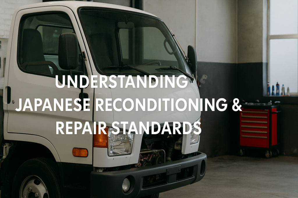 Understanding Japanese Reconditioning Standards for Trucks