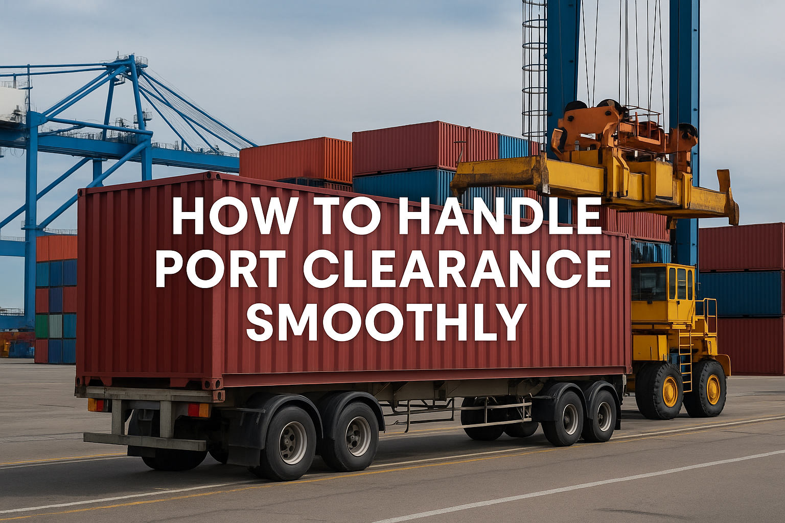 How to Handle Port Clearance Smoothly | EVERYCAR REVIEW