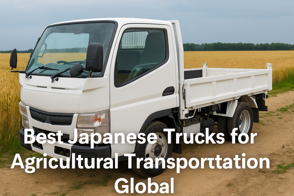 Best Japanese Trucks for Agricultural Transportation Global
