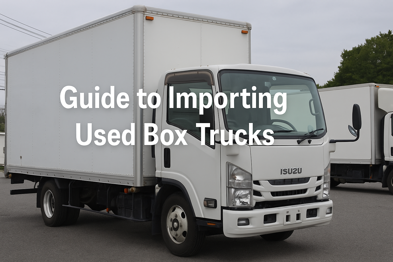 Guide to Importing Used Box Trucks from Japan