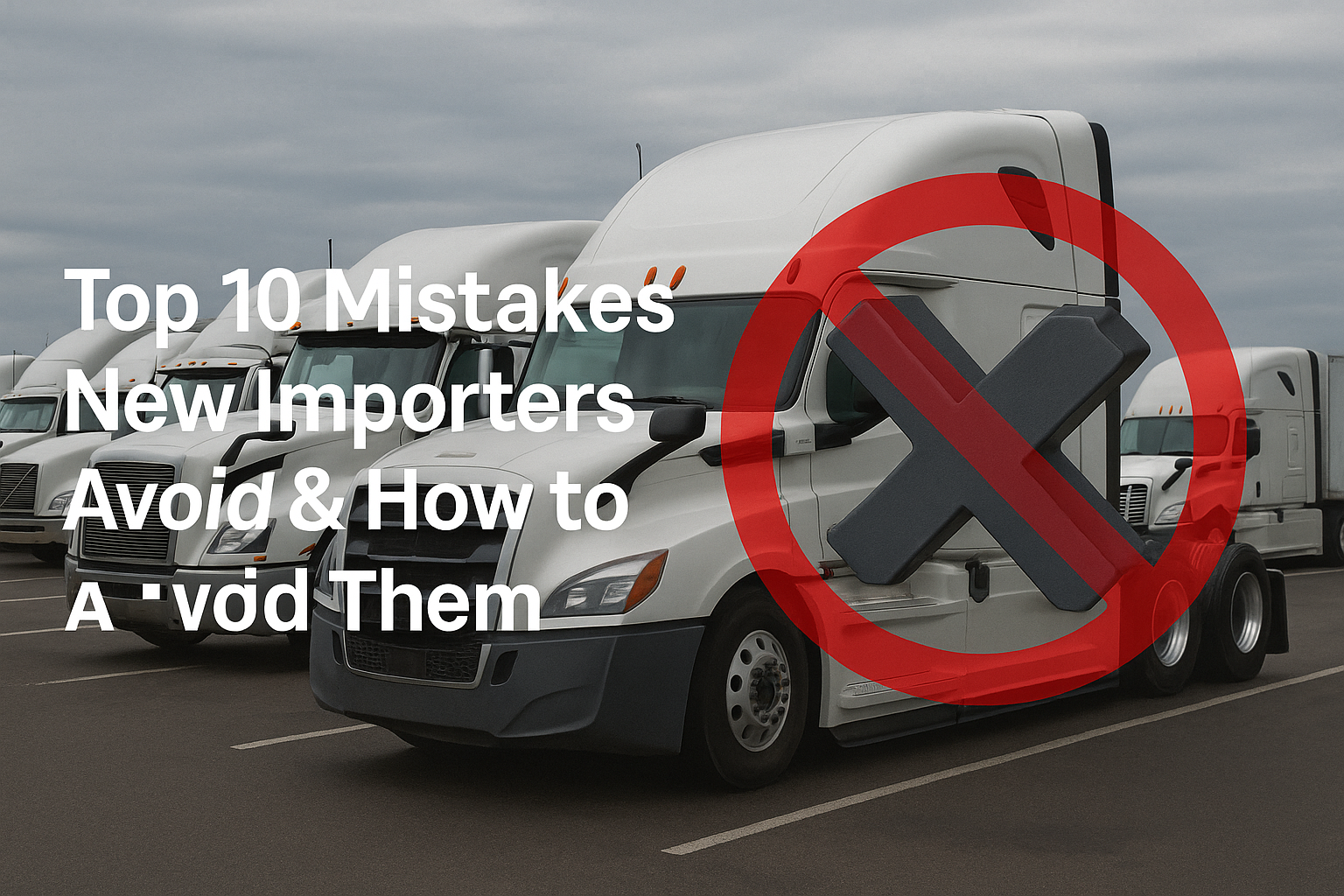 Top 10 Mistakes New Importers Make & How to Avoid Them