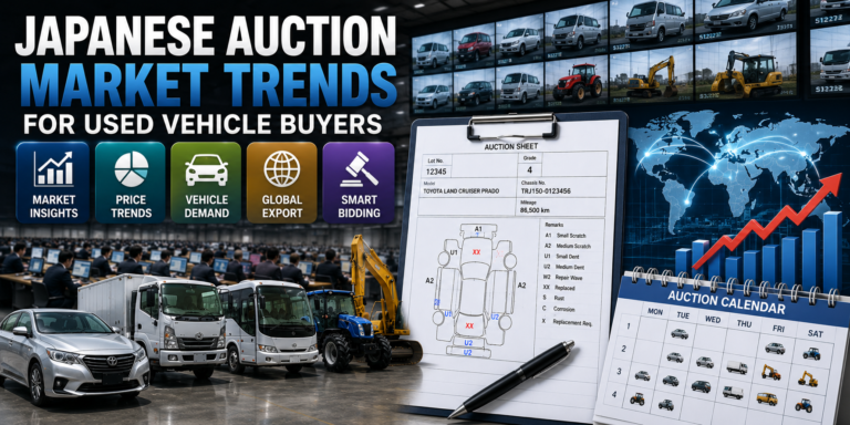 Japanese Auction Market Trends for Used Vehicle Buyers