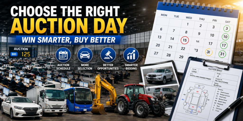How to Choose the Right Auction Day for Bidding